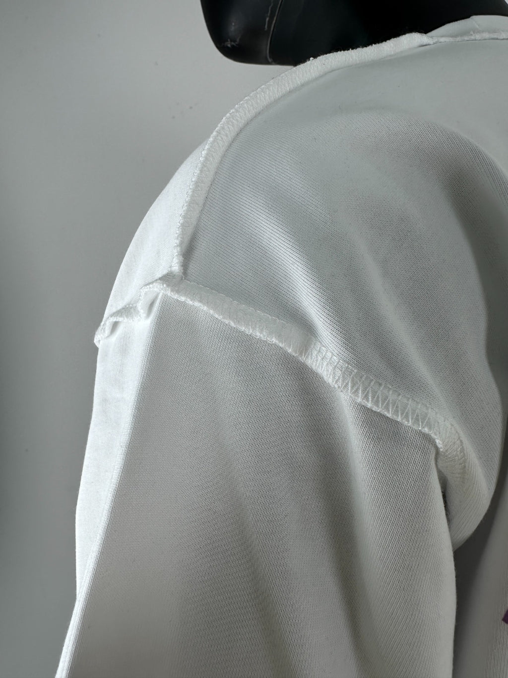 Inner Peace ‘Wings Of Power’ Oversized Cropped T-Shirt (White) – INNER ...